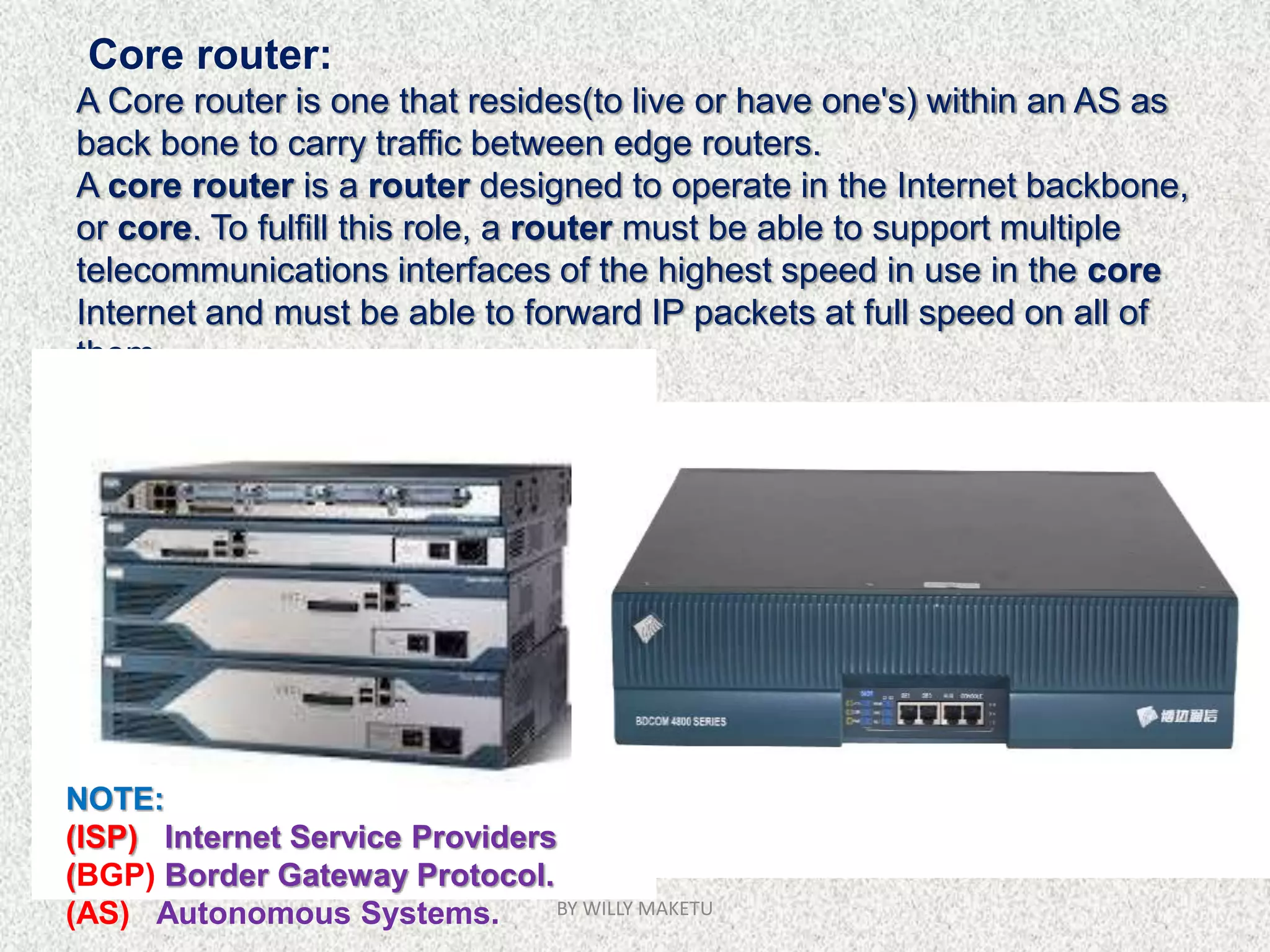 ROUTER PPT | PPTX