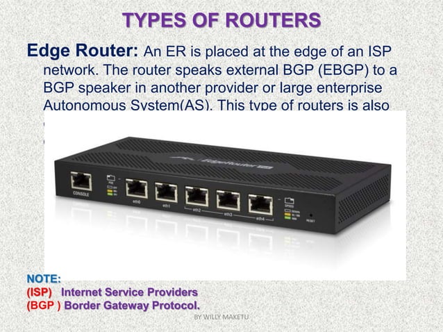 ROUTER PPT | PPTX | Computer Networking | Computing