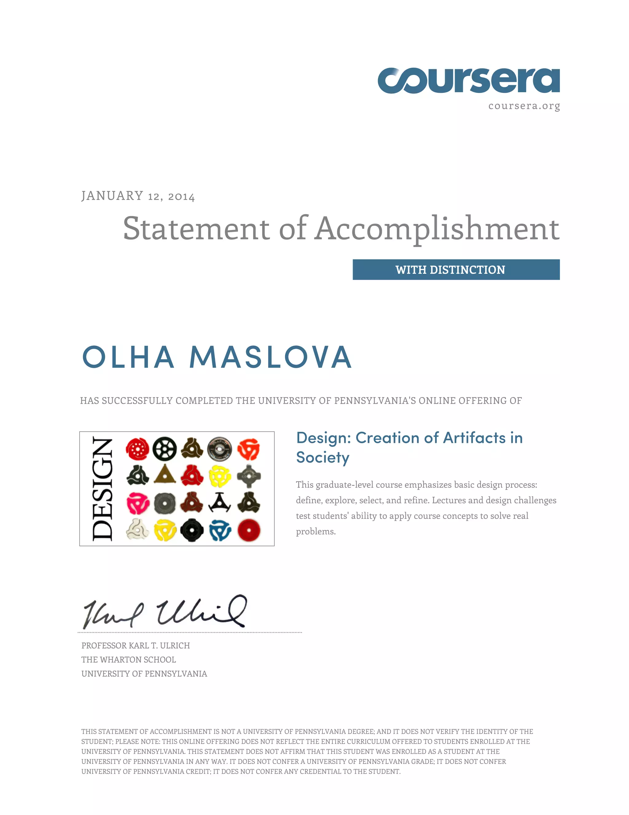 Coursera design 2014 | PDF