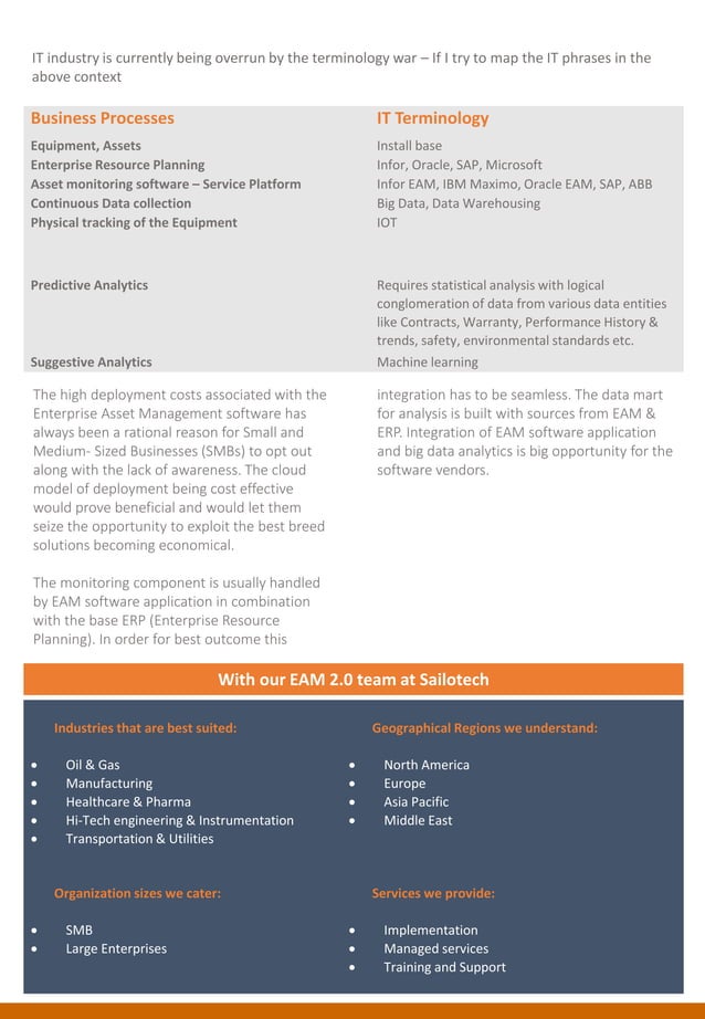 White Paper EAM2.0 | PDF