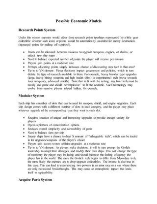 Possible Economic Models | PDF