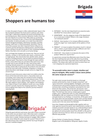 Networkone_Shopper Marketing_2015 | PDF