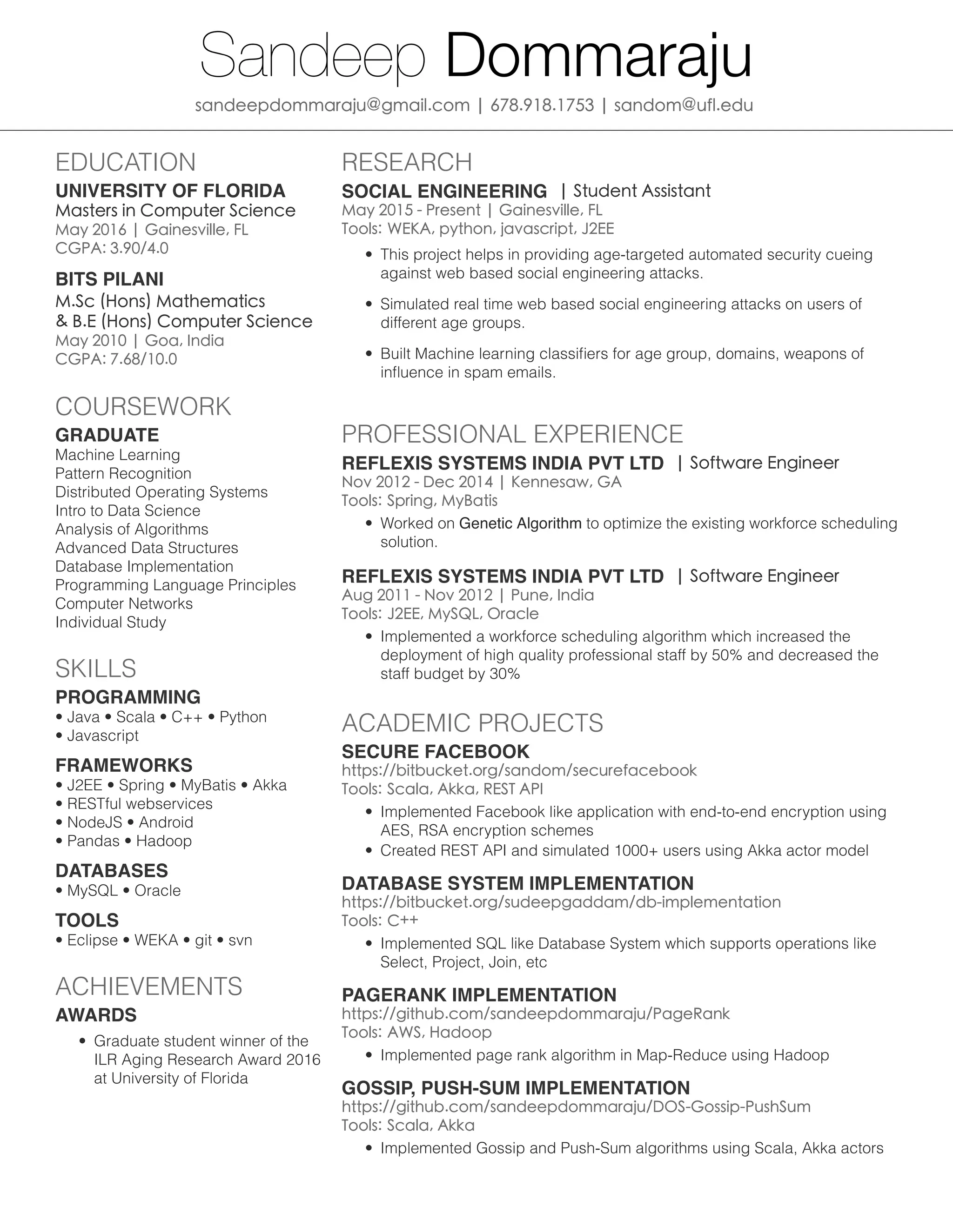 sandeep-resume | PDF