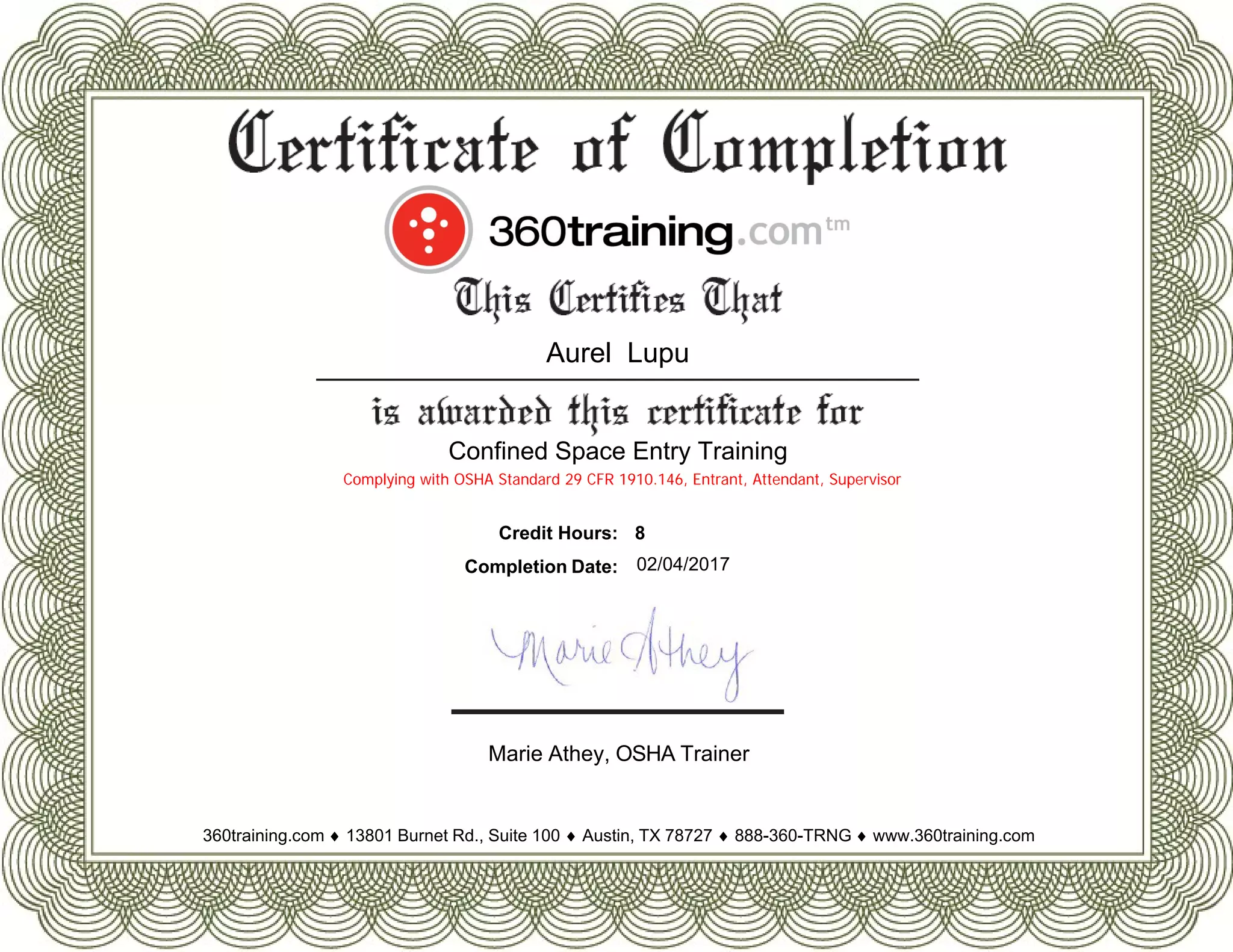 2-Confined Space Entry OSHA Training | PDF