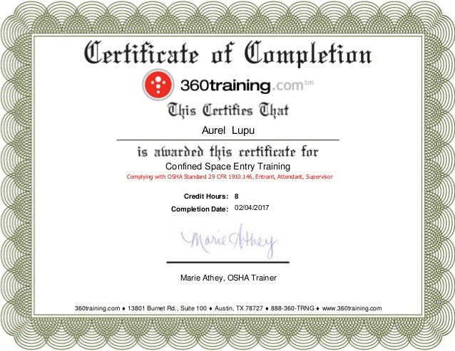 2-Confined Space Entry OSHA Training 2-Confined Space Entry OSHA Training