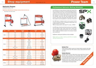 POWER TEAM Mini Cat | PDF
