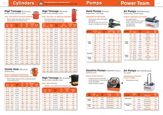 POWER TEAM Mini Cat | PDF