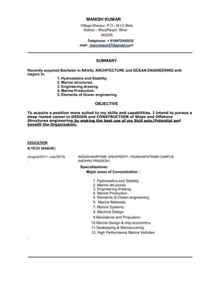 manish.cv | Physics | Science