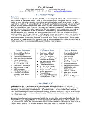 EJP Construction Manager | PDF