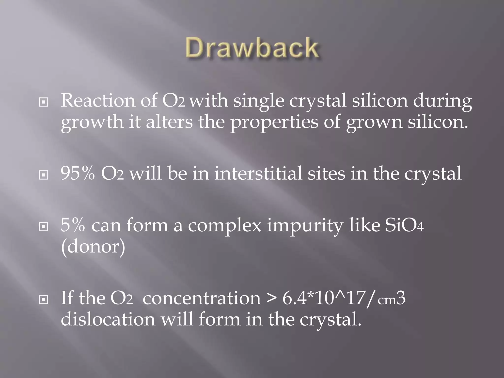 CRYSTAL GROWTH TECHNIQUES | PPT