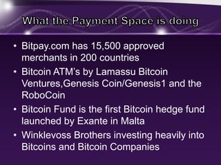 ATMIA Bitcoin Presentation-rvsd | PPT