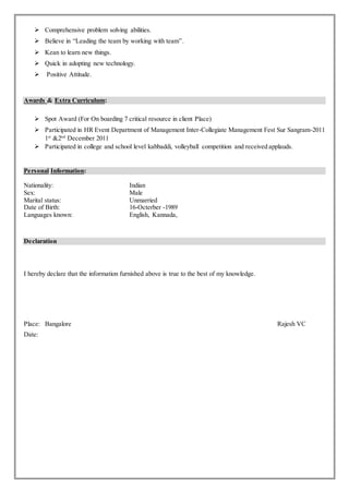 Rajesh vc_Orginal Resume | DOCX