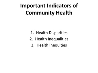 Health Disparities Power Point FINAL | PPTX | Healthcare Industry ...