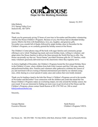 S. Runion - Writing Sample | PDF | Daycare and Pre-School | Parenting