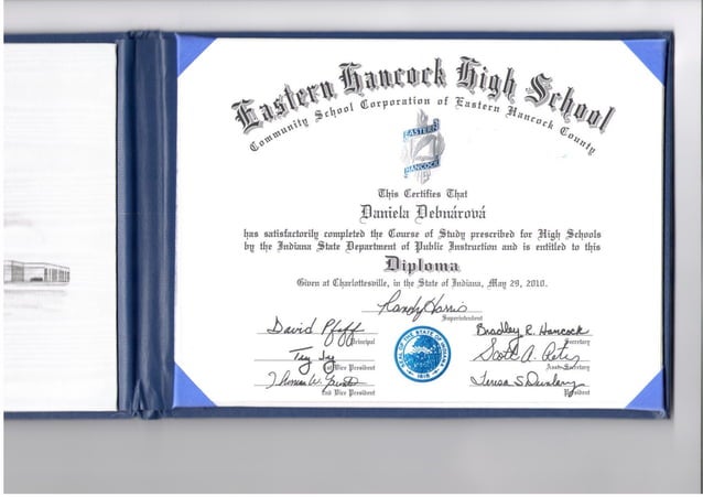 High school diploma USA | PDF