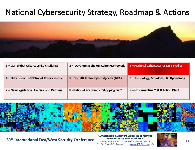 National Cybersecurity - Roadmap and Action Plan