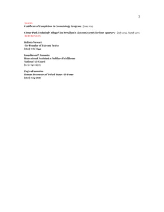 Leethia MItchell Resume | DOCX