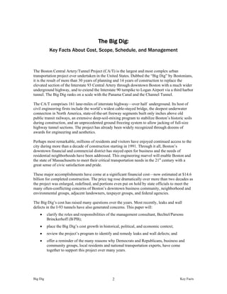 BigDig_KeyFacts_Dec2006 | PDF