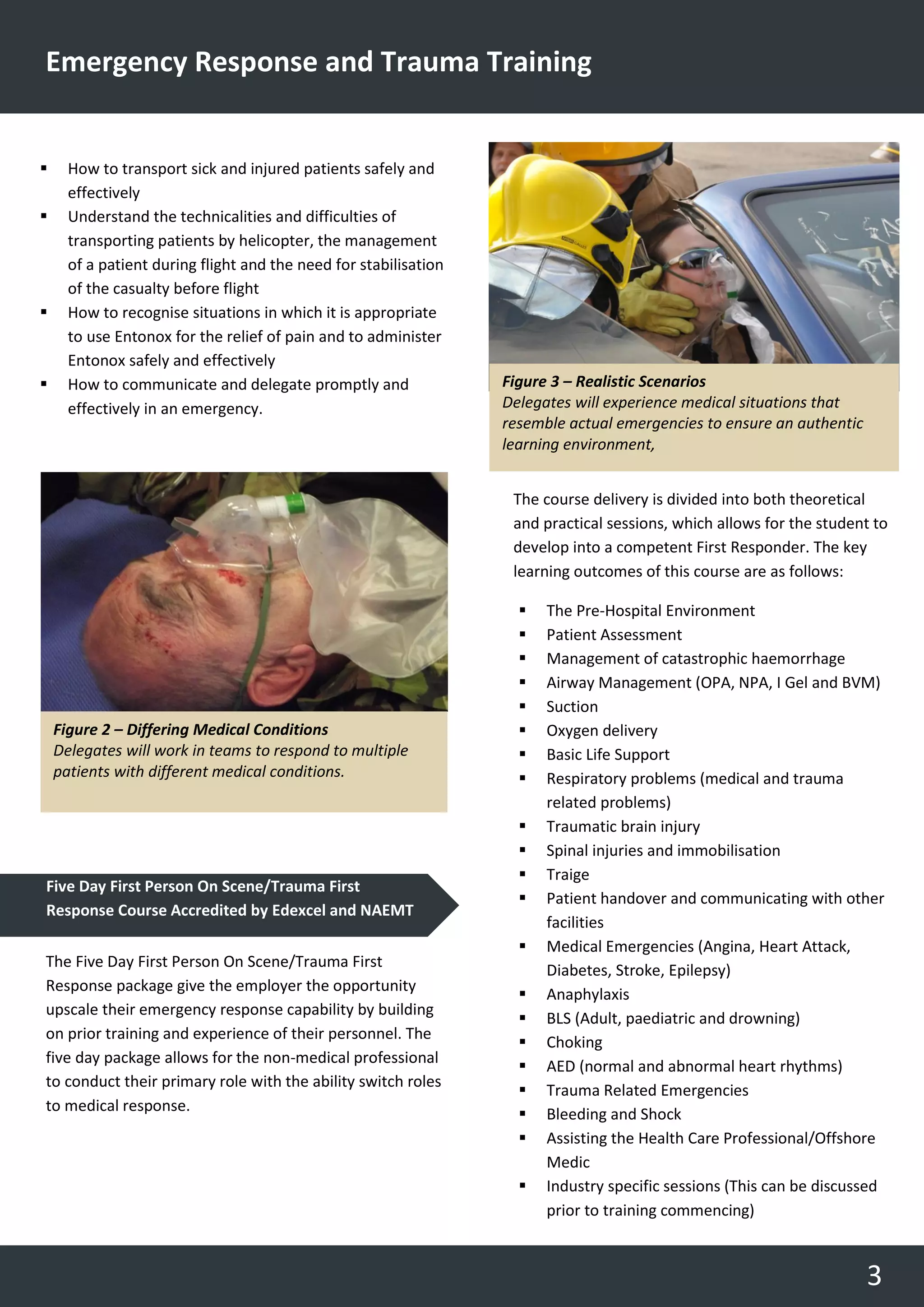 Emergency Response and trauma training | PDF