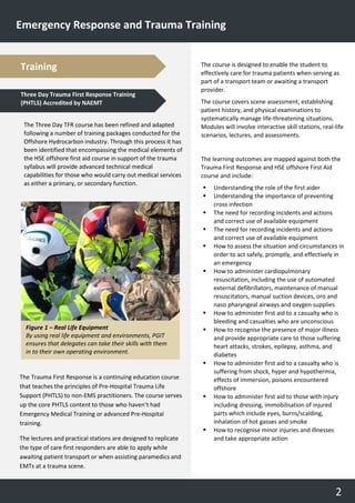 Emergency Response and trauma training | PDF