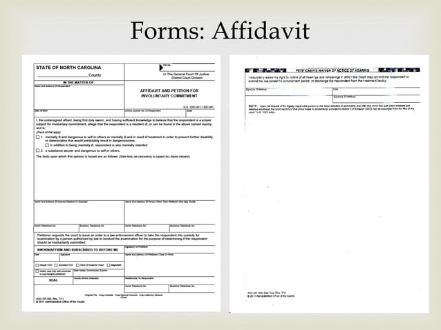 Involuntary Commitment Processes for Emergency Department Staff | PPT ...