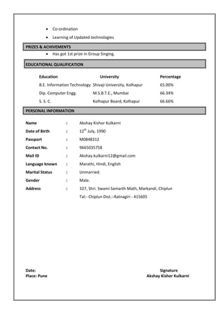 Akshay Kulkarni | PDF