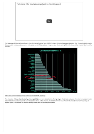 The Kaspersky Industrial CyberSecurity (KICS) Solution Revealed! - Tech ...