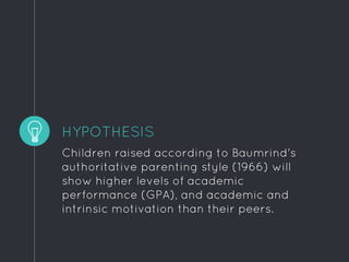 Parenting and Motivation Final Presentation | PPTX