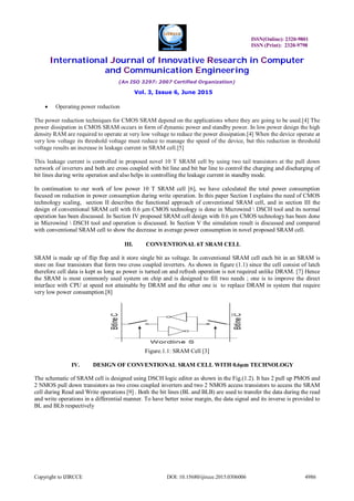 Calculo de la potencia consumida en una celda SRAM | PDF
