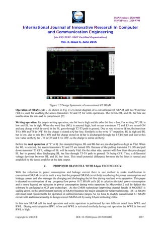 Calculo de la potencia consumida en una celda SRAM | PDF