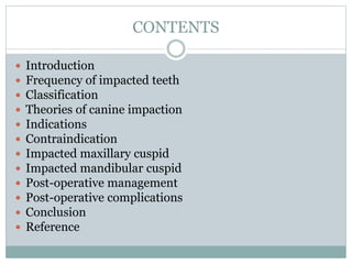 6 canine impaction .pptx