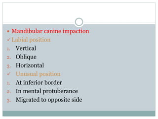 6 canine impaction .pptx