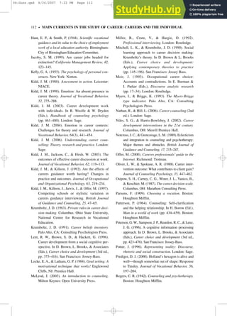 6 CAREER COUNSELING | PDF