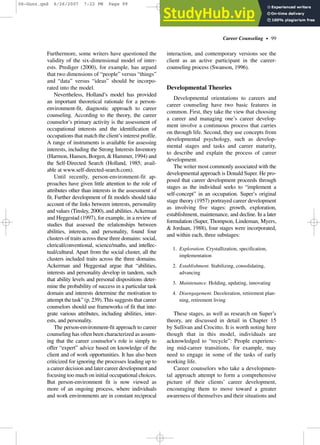 6 CAREER COUNSELING | PDF | Career Advice | Careers