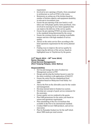 Resume Senthil 28.8.16 | Business Travel | Travel Type