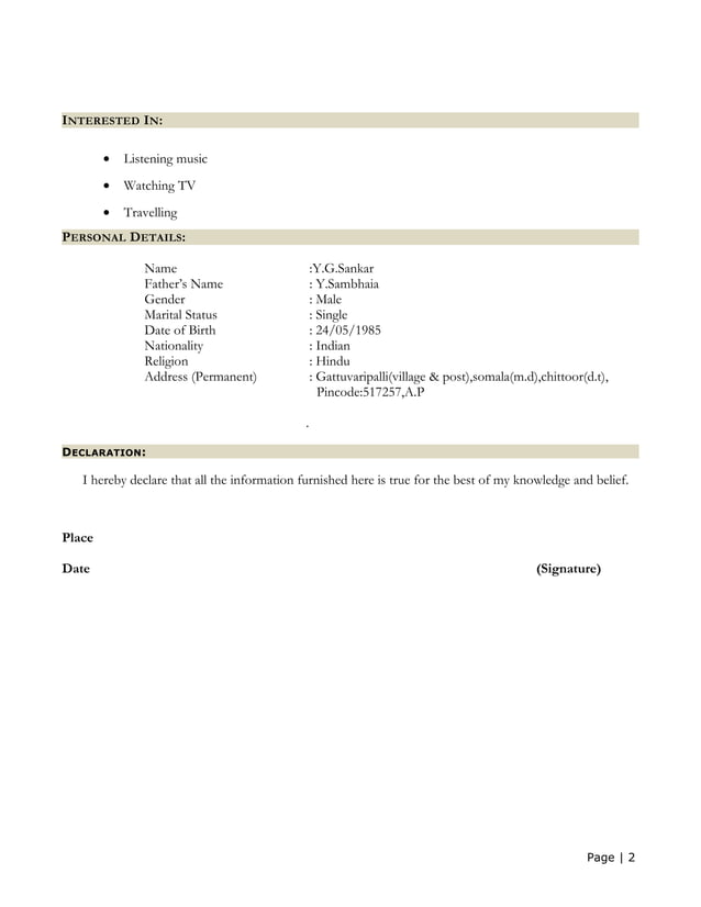 gowri mnc resume fresher sql server | DOC | Databases | Computer ...