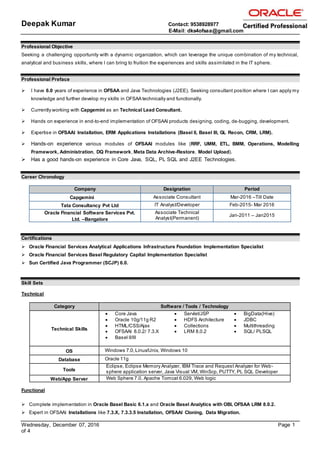 Deepak_OFSAA_6_Years_Exp_Resume | DOCX