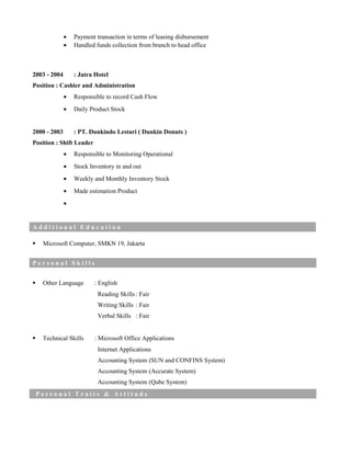 CV INDRA | DOC