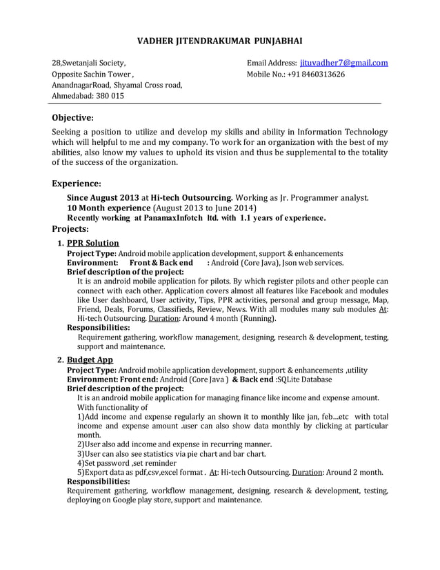 Resume | PDF