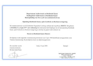 Master Degree Graphic Design | PPT