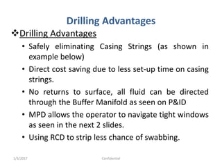 iMPD Drilling Benefits Power Point | PPTX