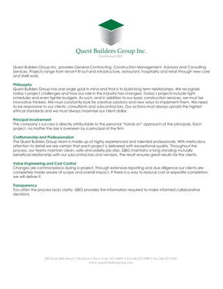 sample brochure all jobs | PDF | Construction Industry | Industries