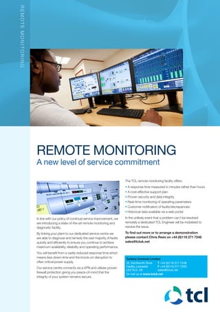 TCL Remote Monitoring | PDF | Technology & Computing