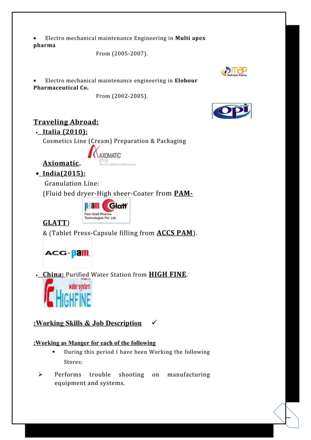 En.Mustafa_New CV (Autosaved) | PDF