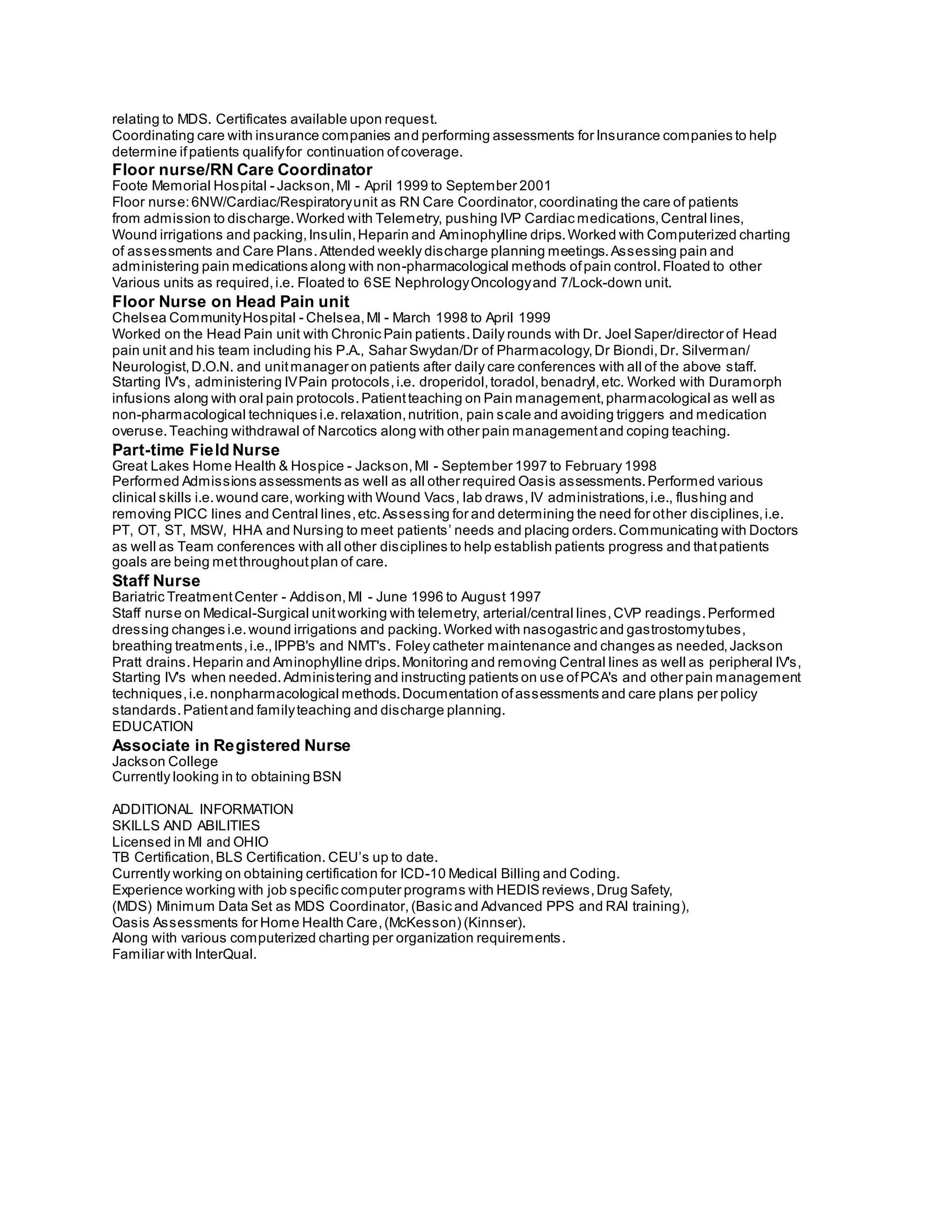 Tonya Snyr RN Resume updated | DOCX