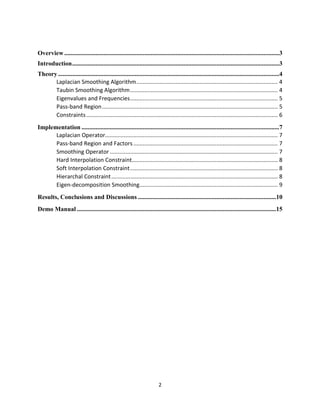 A Signal Processing Approach To Fair Surface Design | PDF