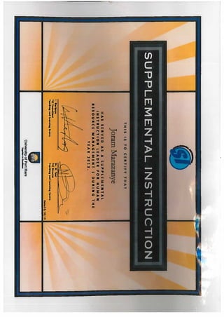 SI certificate | PDF