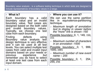 Test design techniques | PPT