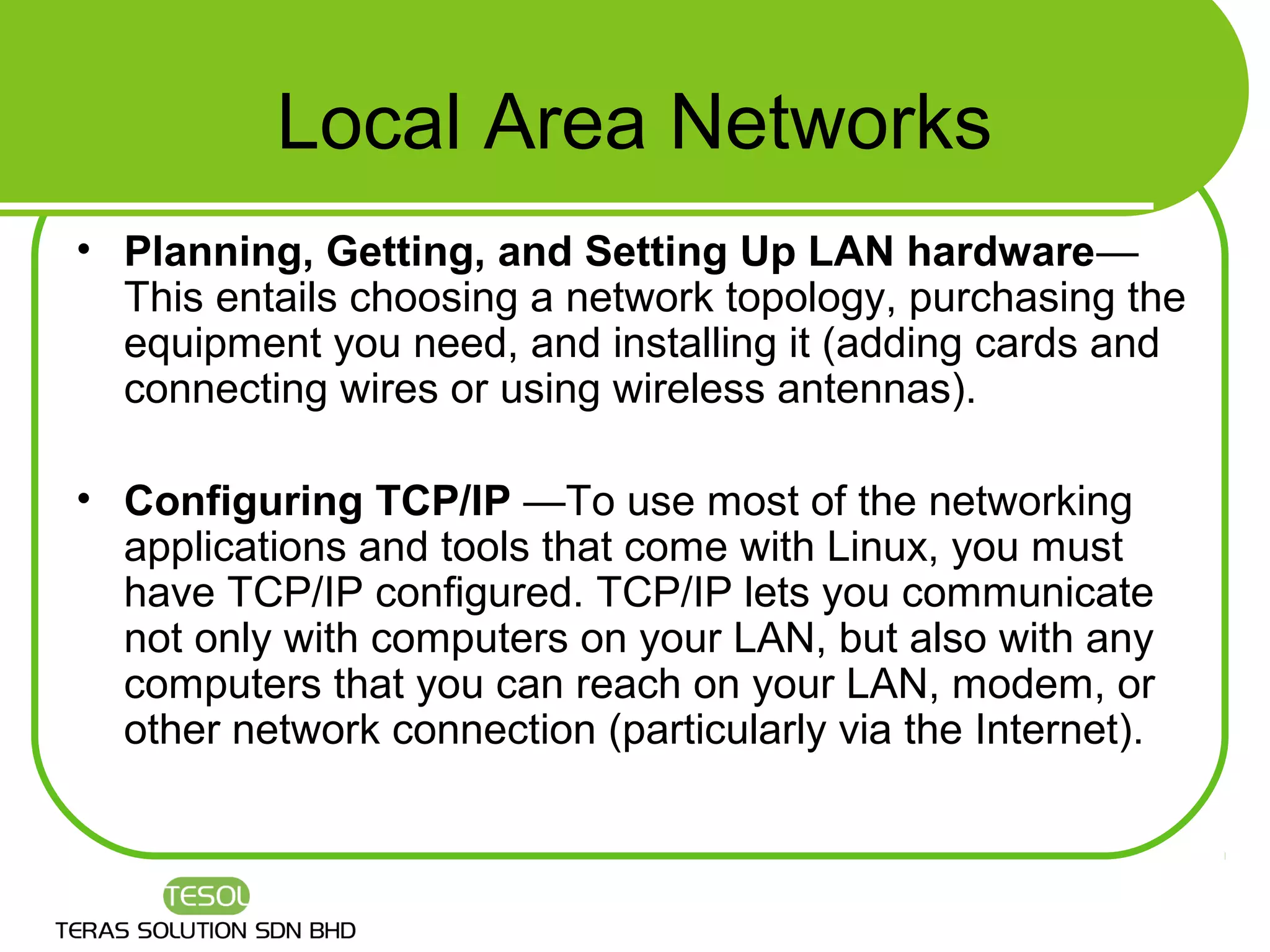 6. centos networking | PPT