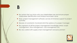 ABC Of Project Management | PPT